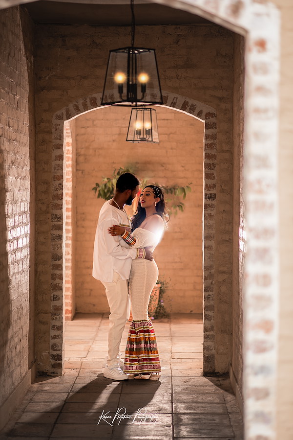 Yonas and Angel's beautiful engagement session at Pont de Val Winery ...